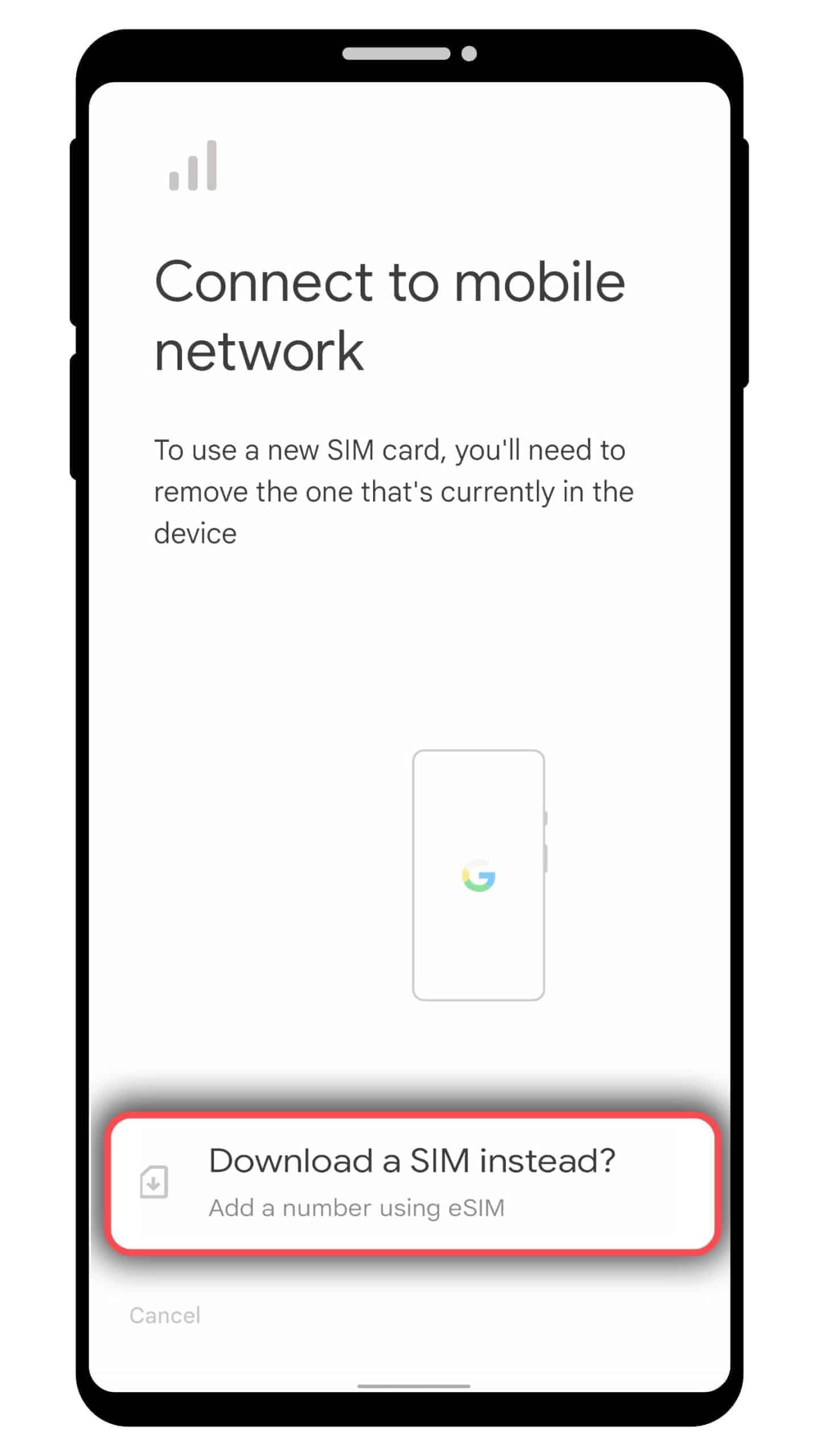 How to Install Malaysia eSIM on Google Pixel - Malaysia eSIM