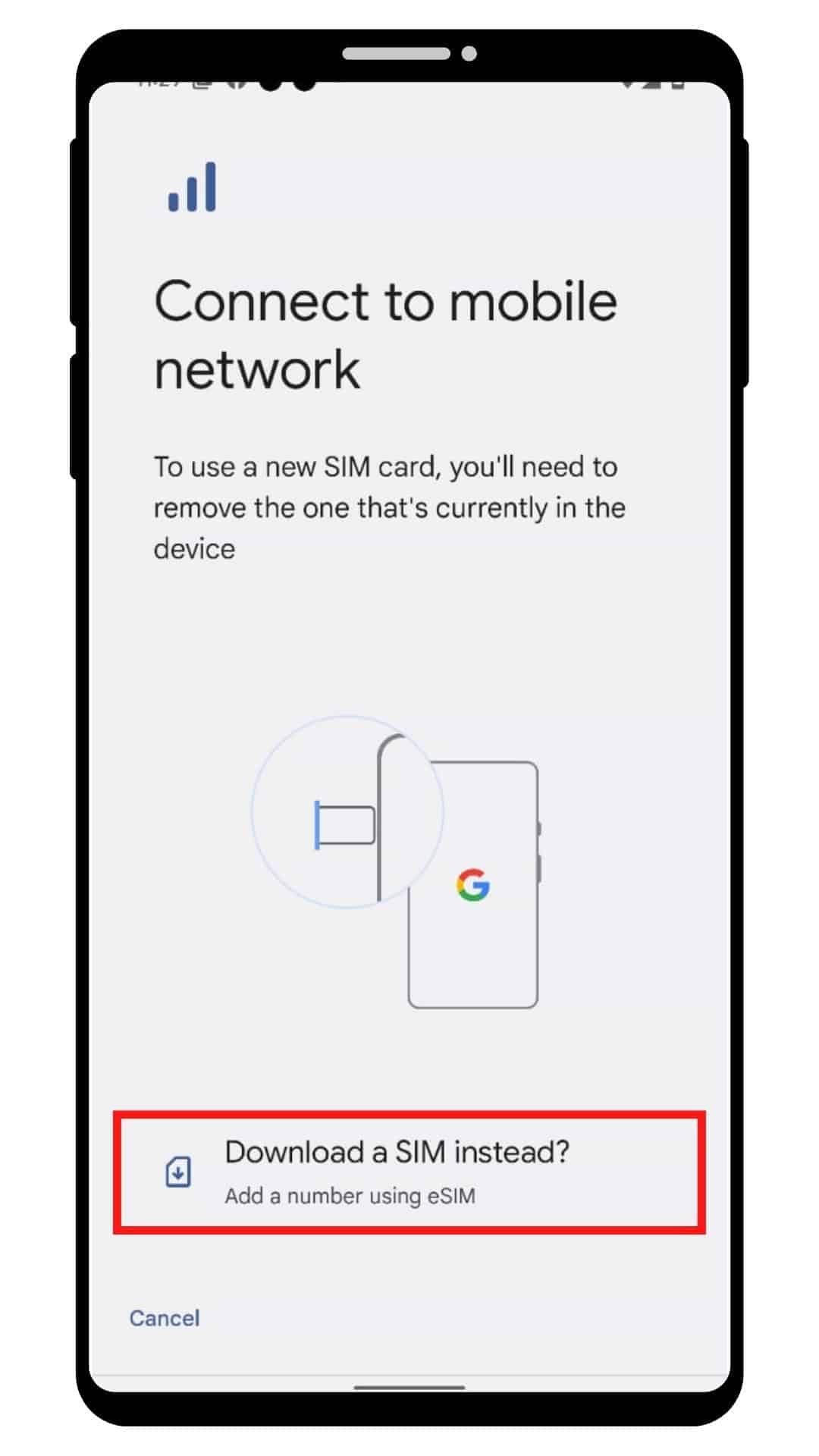 How to Install Malaysia eSIM on Google Pixel - Malaysia eSIM